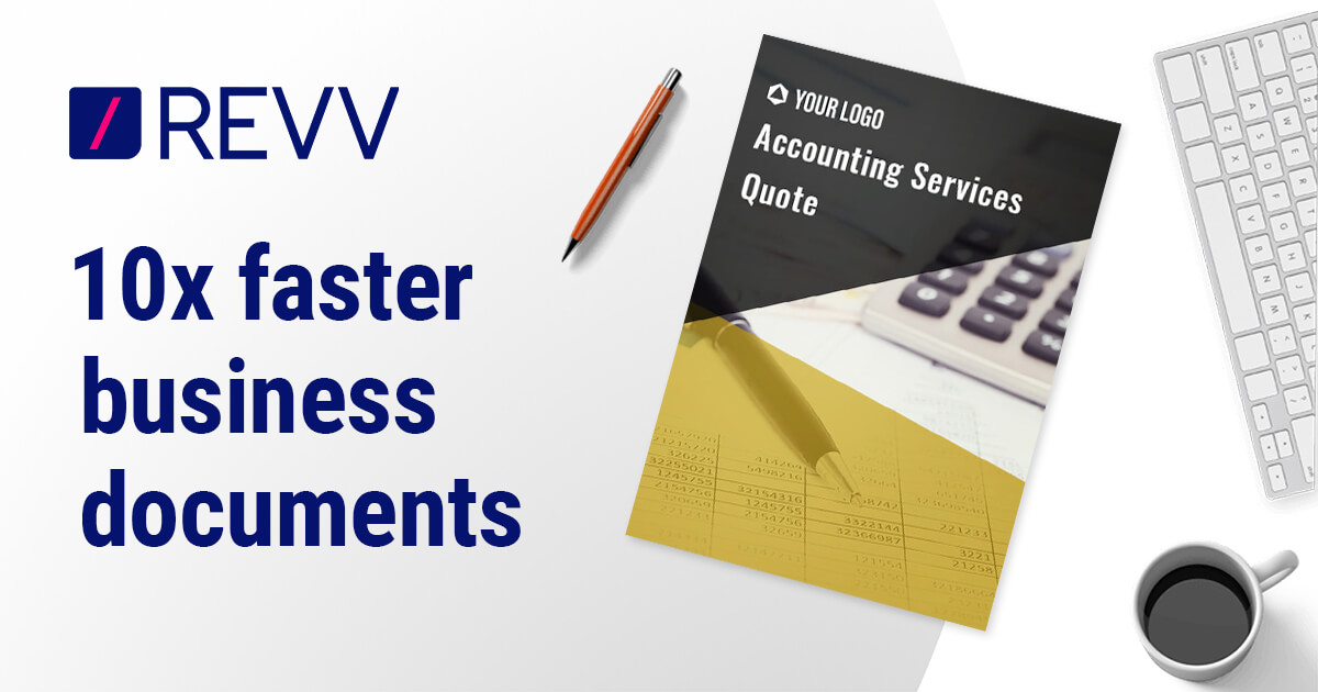 Free Accounting Services Quote Templates | Revv