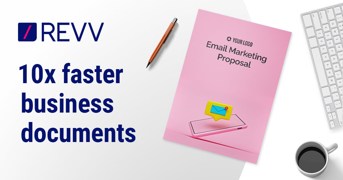 Free Email Marketing Proposal Template I Revv