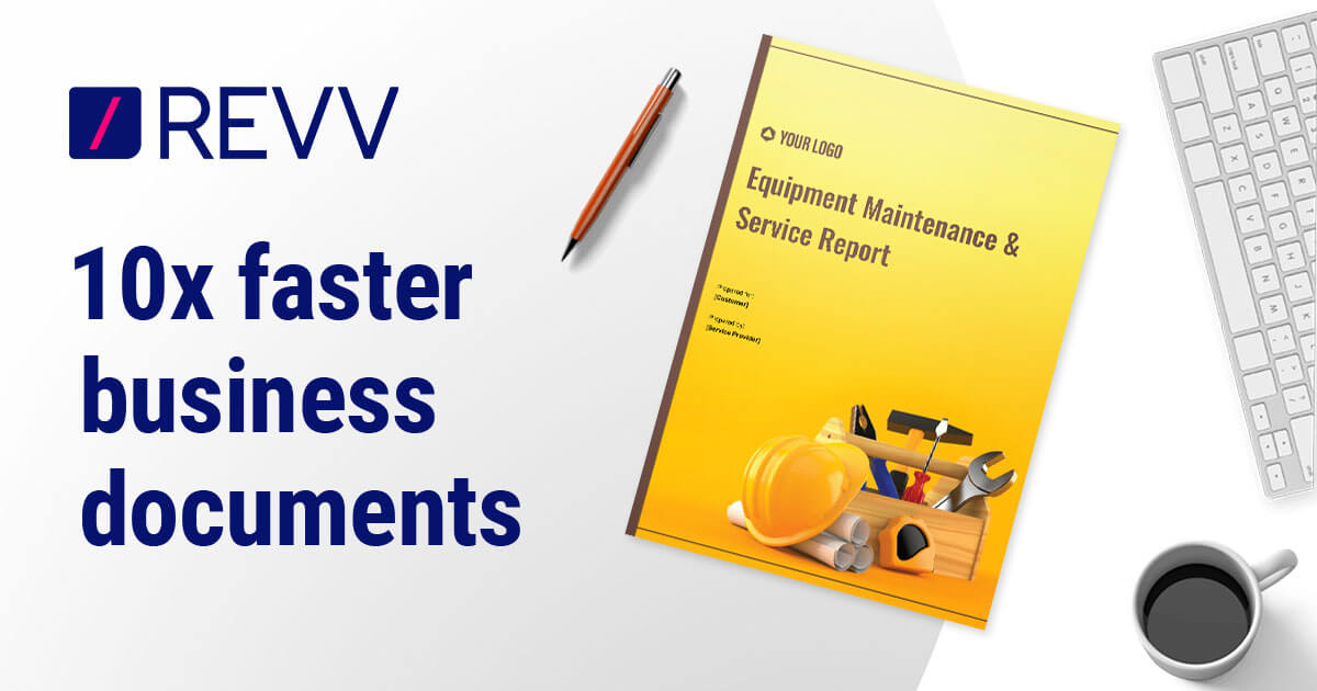 Free Equipment Maintainance & Service Report Templates | Revv