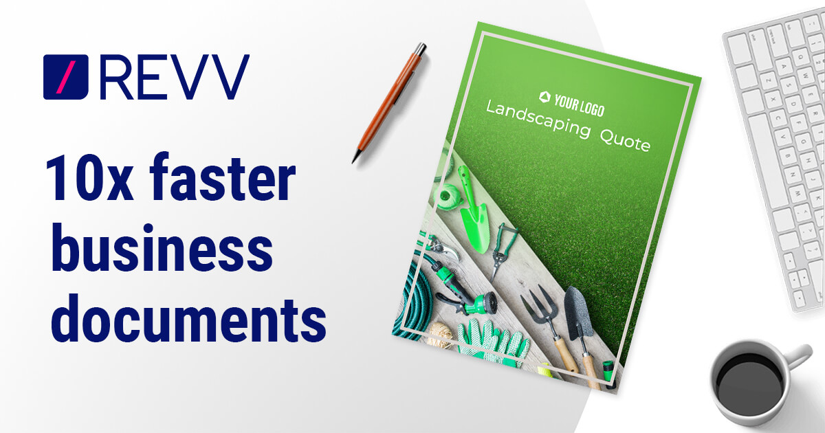 Free Landscaping Quote Templates | Revv