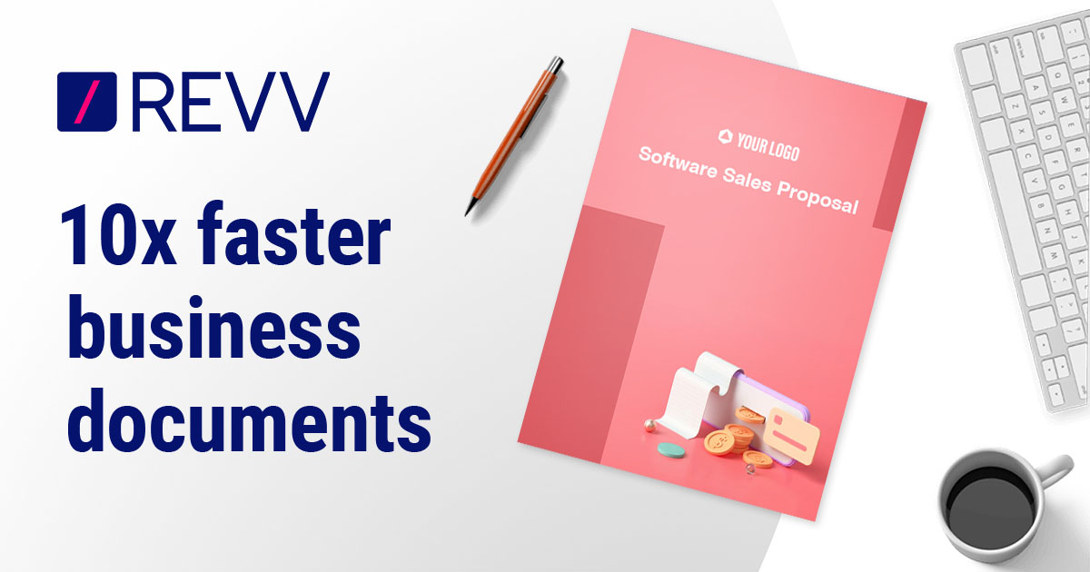 Free Software Sales Proposal Template | Revv