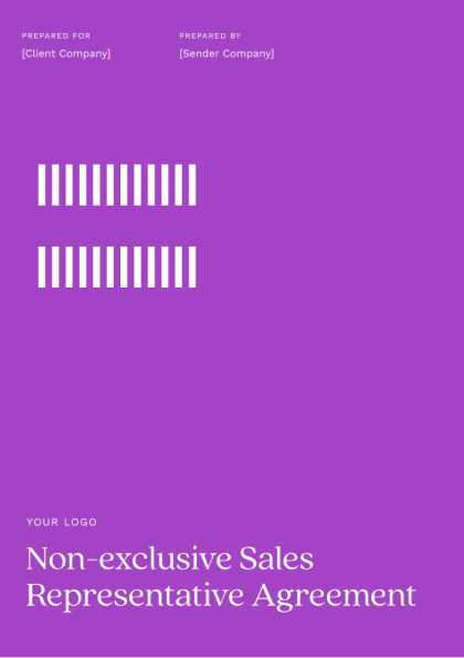 Free Exclusive Sales Representative Agreement Template | LegalZoom
