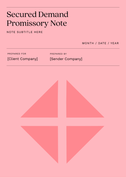 Secured Promissory Note Amortized Payment - Free Template | LegalZoom